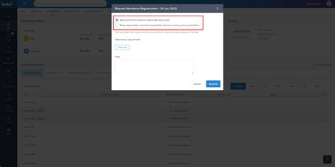 How Can An Employee Regularize His Attendance