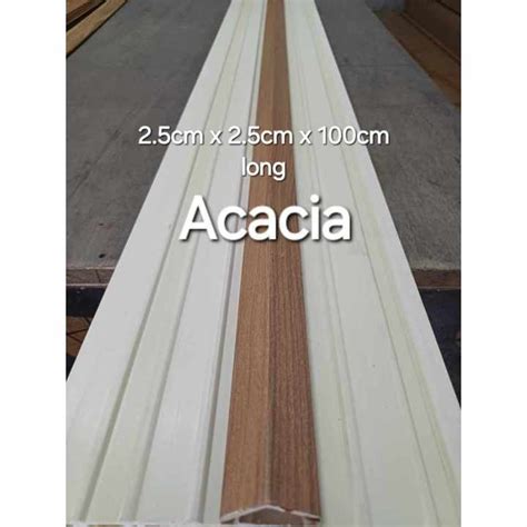 Wpc Corner Angle Trim For Wpc Fluted Wall Panel Size 2 5cm X 2 5cmm X