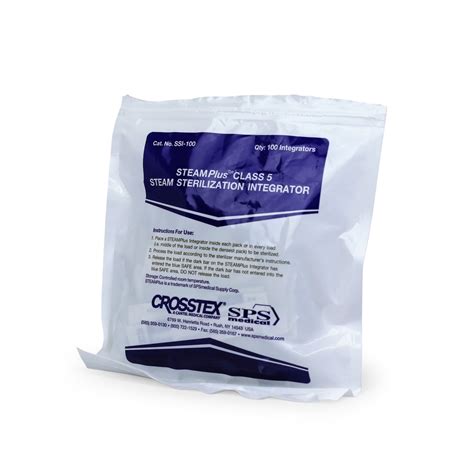 Hansamed Limited Crosstex Steamplus™ Type 5 Integrators 100 Strips Pk