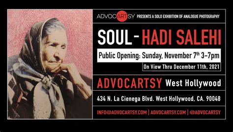 Hadi Salehi Soul A Solo Exhibition Of Analogue Photography Advocartsy