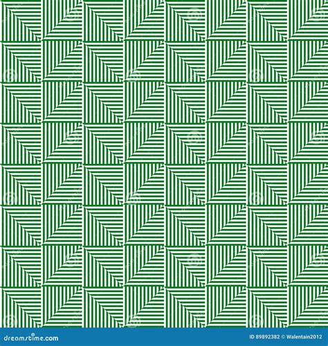 Seamless Vector Abstract Pattern Symmetrical Geometric Repeating Background With Decorative