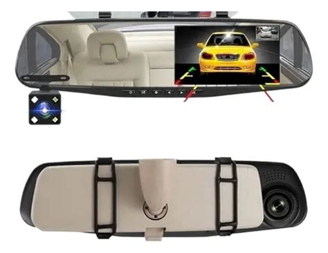 Espelho Retrovisor Dvr Para Carro Com Gravador De Condução Parcelamento Sem Juros