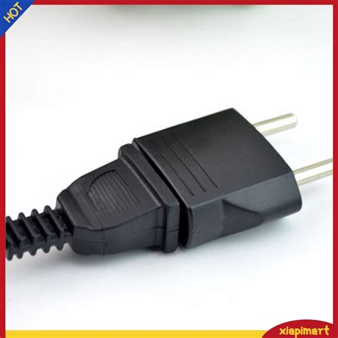 Xiapimart อะแดปเตอร์แปลงปลั๊กไฟ Us เป็น Eu Ac แบบพกพา น้ําหนักเบา ทน