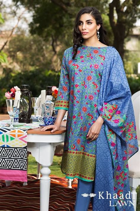 Khaadi Lawn Unstitched Jade Garden 2016 Volume 1 Fash In 365