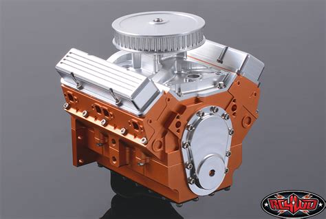 Rc4wd Rc4wd 1 10 V8 Scale Engine Rc4zs1043 Rc Hp De Dlux Injora