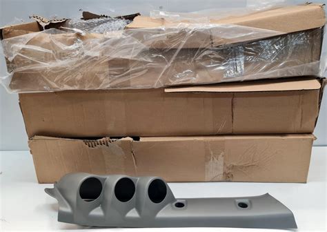 Lot Three Custom Plastic Gauge Clusters