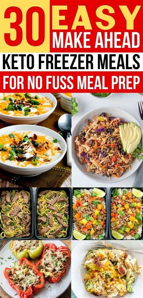 30 Keto Freezer Meals To Make Ahead That Are Seriously Easy Low Carb