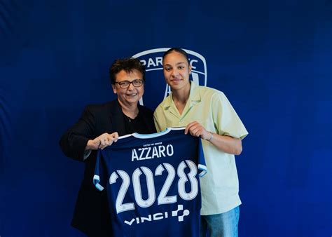 Lorena Azzaro Arrive Au Paris Fc Paris Fc