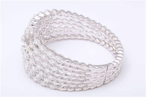 Diamond Bangle Cuff Bracelet For Sale At 1stdibs