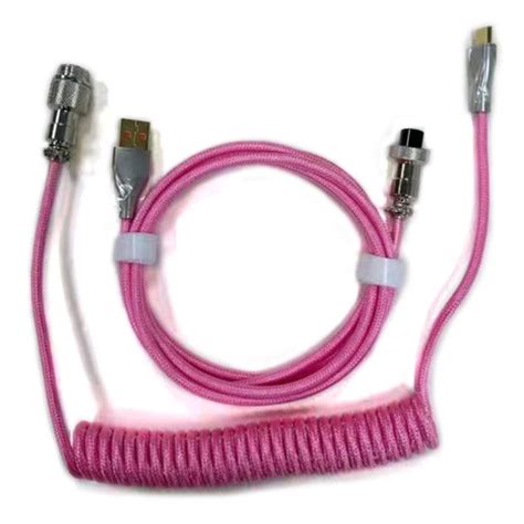 Механический кабель для клавиатуры провод Usb Aviator спиральный