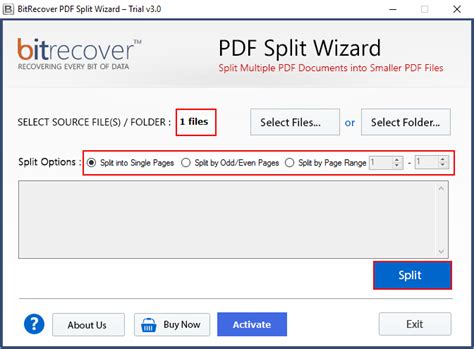 PDF Split Software To Divide And Break PDF Into Multiple PDFs