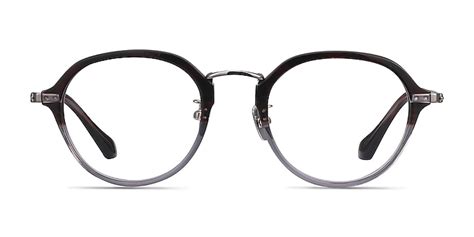 Impact Round Striped Full Rim Eyeglasses Eyebuydirect Canada