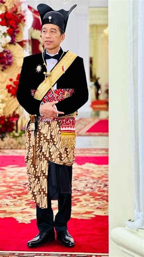 Wapres Ma Ruf Amin Pakai Baju Adat Padang Di Upacara HUT Ke 78 RI Ini Maknanya