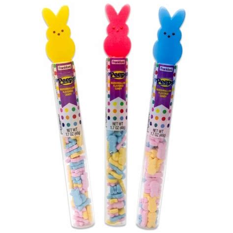 Peep Tube Toppers Candy Pack Of 3 Pack Of 3 Frys Food Stores