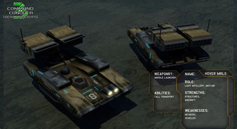 GDI Hover MRLS Image Tiberian Apocalypse Mod For C C Tiberium Wars ModDB