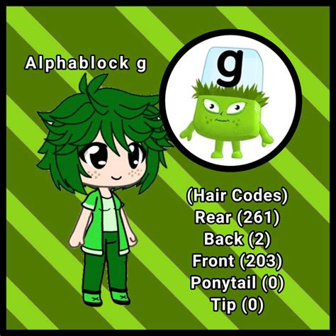 Alphablock G In Gacha Life By Squarelife On Deviantart
