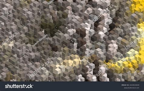 Abstract Futuristic Cubes Shape Background 3d Stock Illustration 2222631819 Shutterstock