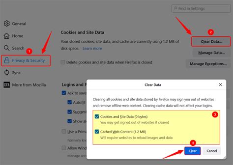 Clear Browser Cache And Cookies In Chrome Edge Firefox