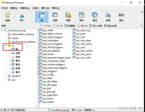 第一次idea工具跑若依管理项目idea运行若依项目 Csdn博客
