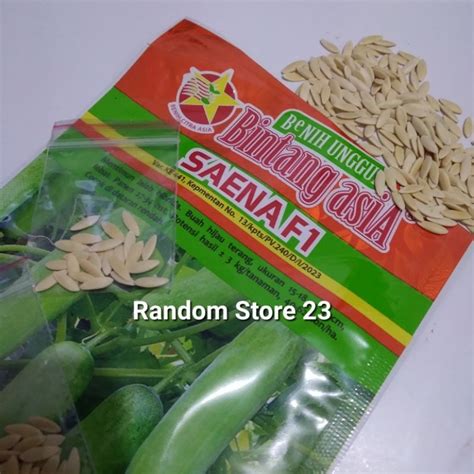 Jual Benih Timun SAENA F Bintang Asia Kemasan Repack Shopee Indonesia