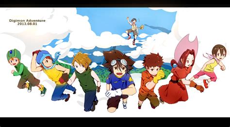 Ishida Yamato Izumi Koshiro Kido Jo Tachikawa Mimi Takaishi Takeru Takenouchi Sora Yagami