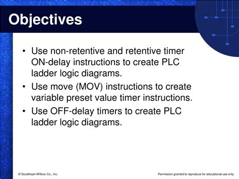 Ppt Plc Timer Instructions Powerpoint Presentation Free Download