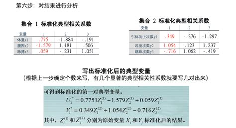 数学建模 典型相关分析 Csdn博客