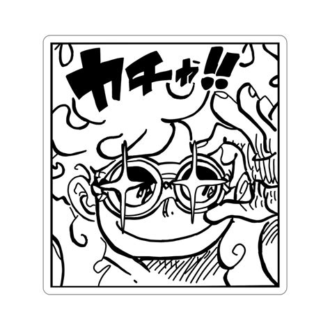 One Piece Monkey D Luffy Sun God Nika Gear Goggles Manga Etsy