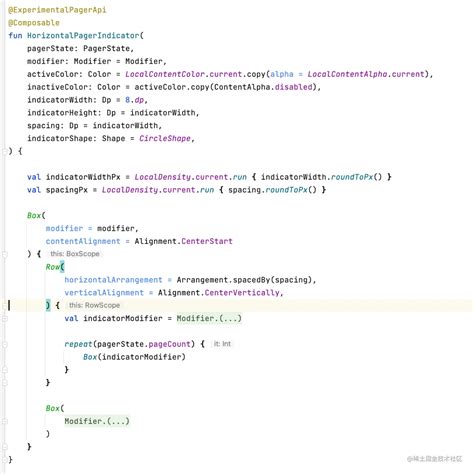 快来学习 Compose 中的 Viewpager” 吧！viewpager 的功能就是可以使视图滑动，就像桌面左右滑 掘金