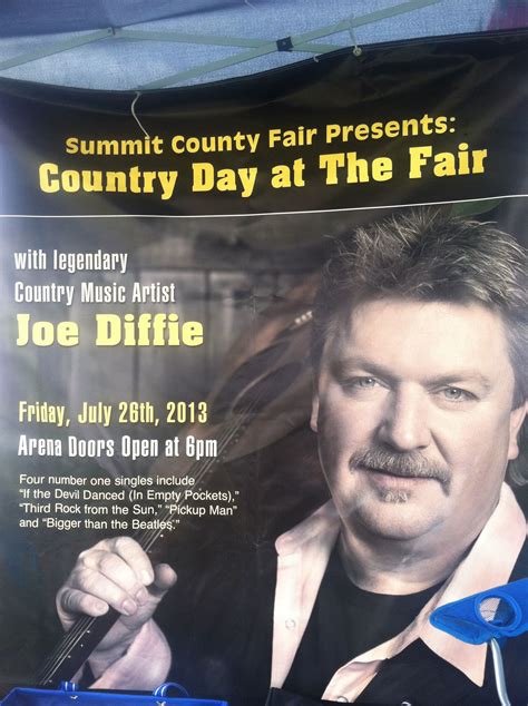 Joe Diffie Live At Summit County Fairgrounds Joe Diffie Live At Summit County Fairgrounds
