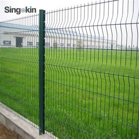 Triangle Bending Fence 3d Curved Safety Net Welded Wire Mesh Fence