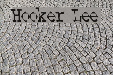 Hooker Lee Font