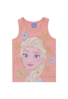 Regata Brandili Menina Personagens Laranja Compre Agora Dafiti Brasil