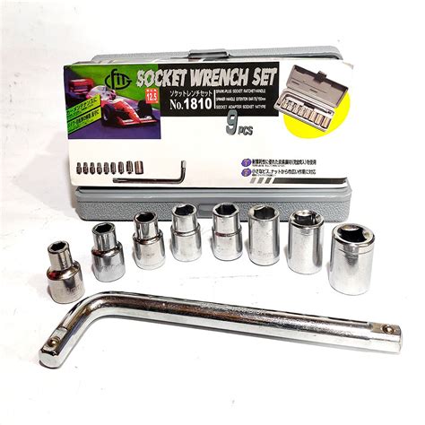 Jual KUNCI SHOCK L SET 9 PCS 8MM 19MM HEX BIT SOCKET 1 2 INCH Shopee Indonesia