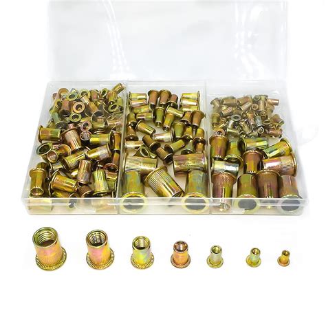 Threaded Inserts For Metal Rivet Nut Tool M3 M4 M5 M6 M8