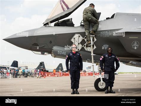 Capt Andrew Dojo Olson F 35 Heritage Flight Team Pilot Climbs Into