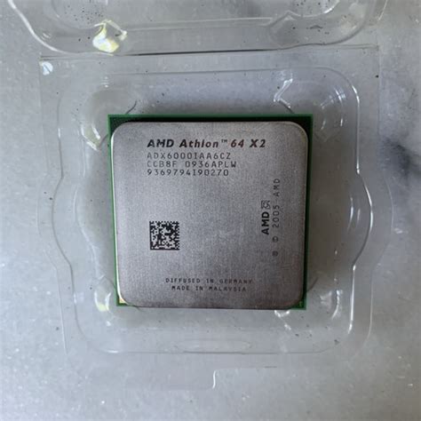 Amd Athlon 64 X2 Adx6000iaa6cz 30ghz Dual Core Socket Am2 Processor Ebay