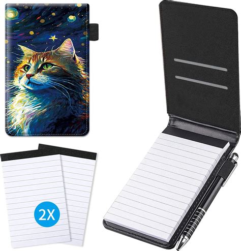 Ryuithdjp Small Memo Pad Notepad With Cats Theme Mini