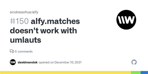 alfy matches doesn t work with umlauts · issue 150 · sindresorhus alfy