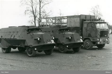 Lagerlunda Ing 2 Terrängbil M 42 Kp Kp Bil Volvo F88 Eller F89 Miliseum Digitaltmuseum