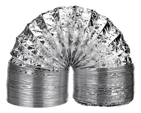 Duto Flex Aluminizado 200mm 1m Exaustor Inline Cultivo Grow Mercadolivre