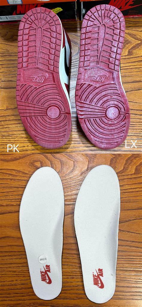 Jordan 1 Landf Comparison Pk Vs Lx Naked Passerby Rrepbudgetsneakers