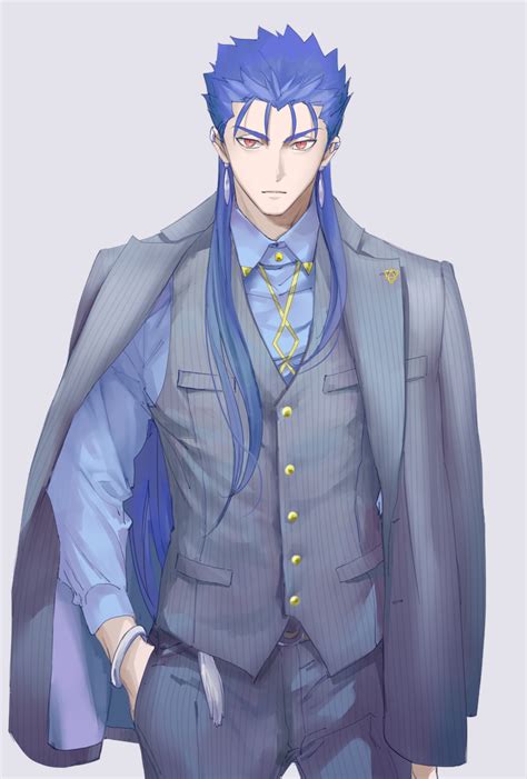 Cu Chulainn Cu Chulainn And Cu Chulainn Fate And 1 More Drawn By