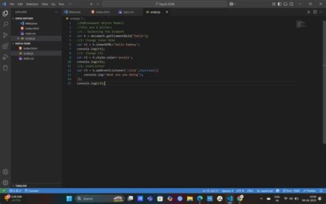 Javascript Dom Webdevelopment Frontend Learninginpublic