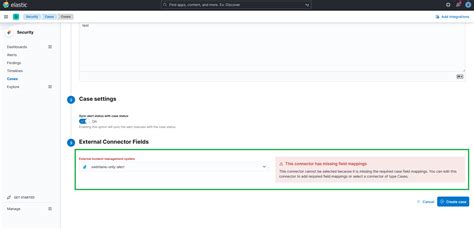 Security Solution Cases Connector Availability For Swimlane Connector With Only Alert Fields