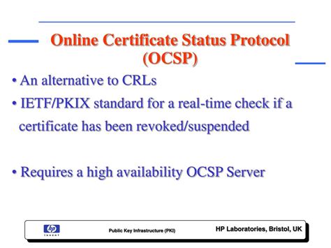 Ppt Public Key Infrastructure X509 Pki Powerpoint Presentation
