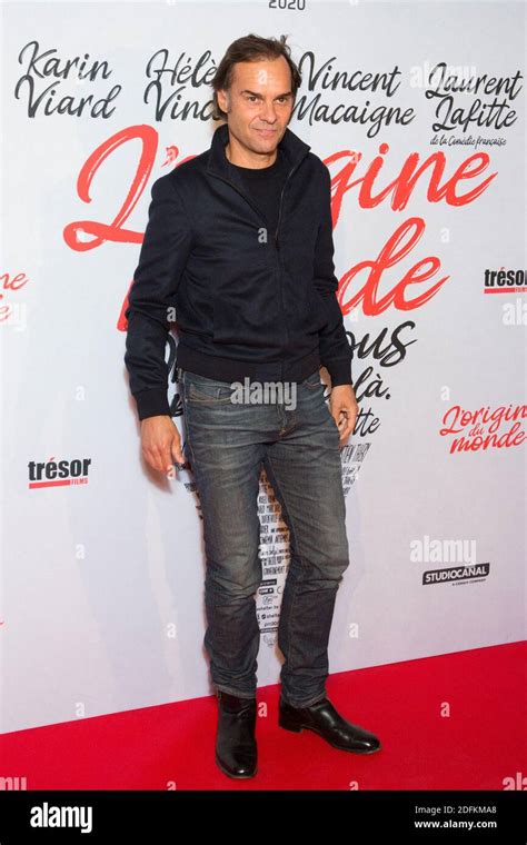 Sebastien Thiery Attends Lorigine Du Monde Premiere At Cinema Ugc