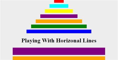 html horizontal line hr tag learn web programming web design