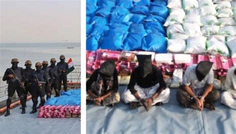 In Largest Drug Bust Indian Navy Seizes 3100 Kg Of Narcotics In