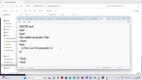 Html Headings Html Paragraphs How To Use Html Paragraphs Html Links Youtube